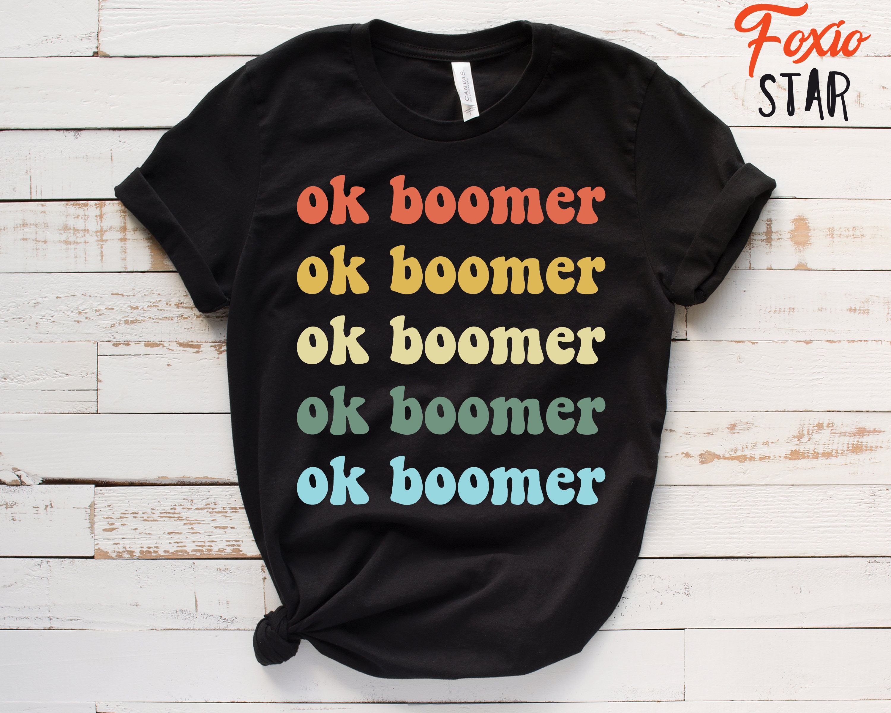 Ok Boomer Shirt / Gen Z / Generation Z / Funny Vintage Boomer | Etsy
