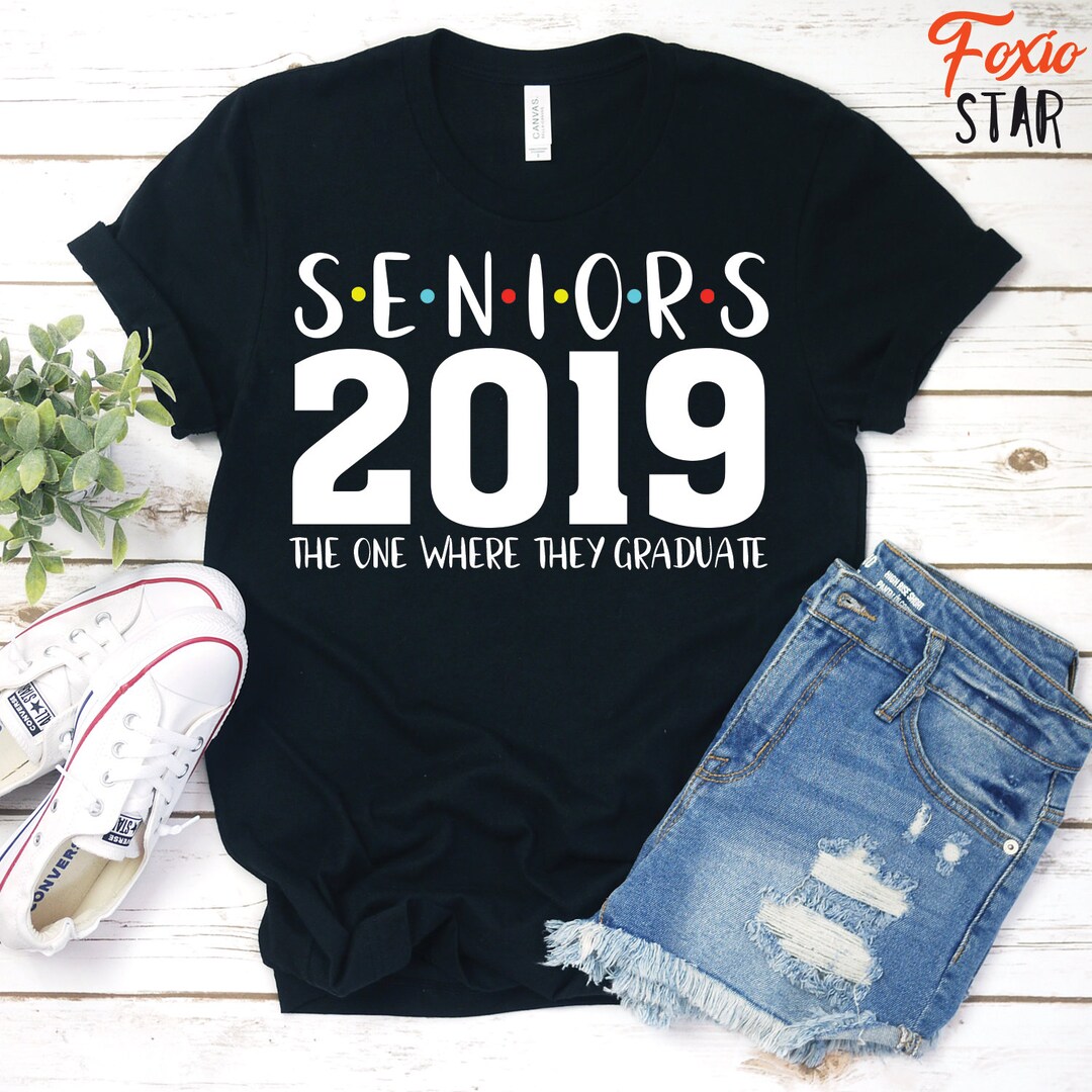 The One Where They Graduate, Seniors 2019, Friends, Graduation Gift, T ...