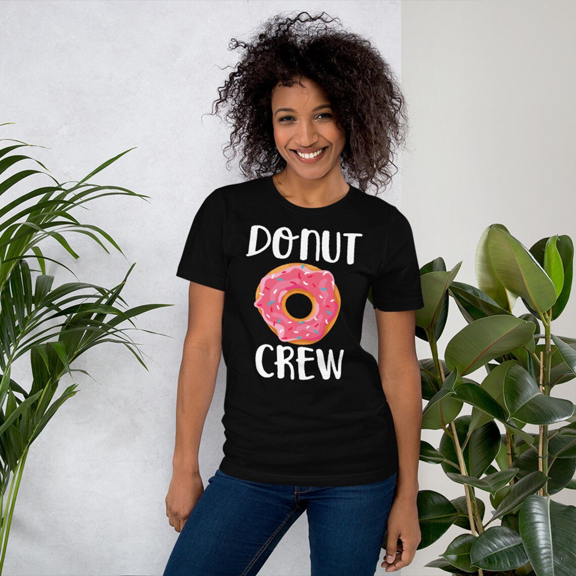 Donut Crew T-shirt Donut Birthday Party Shirt Donut Pun Gift - Etsy