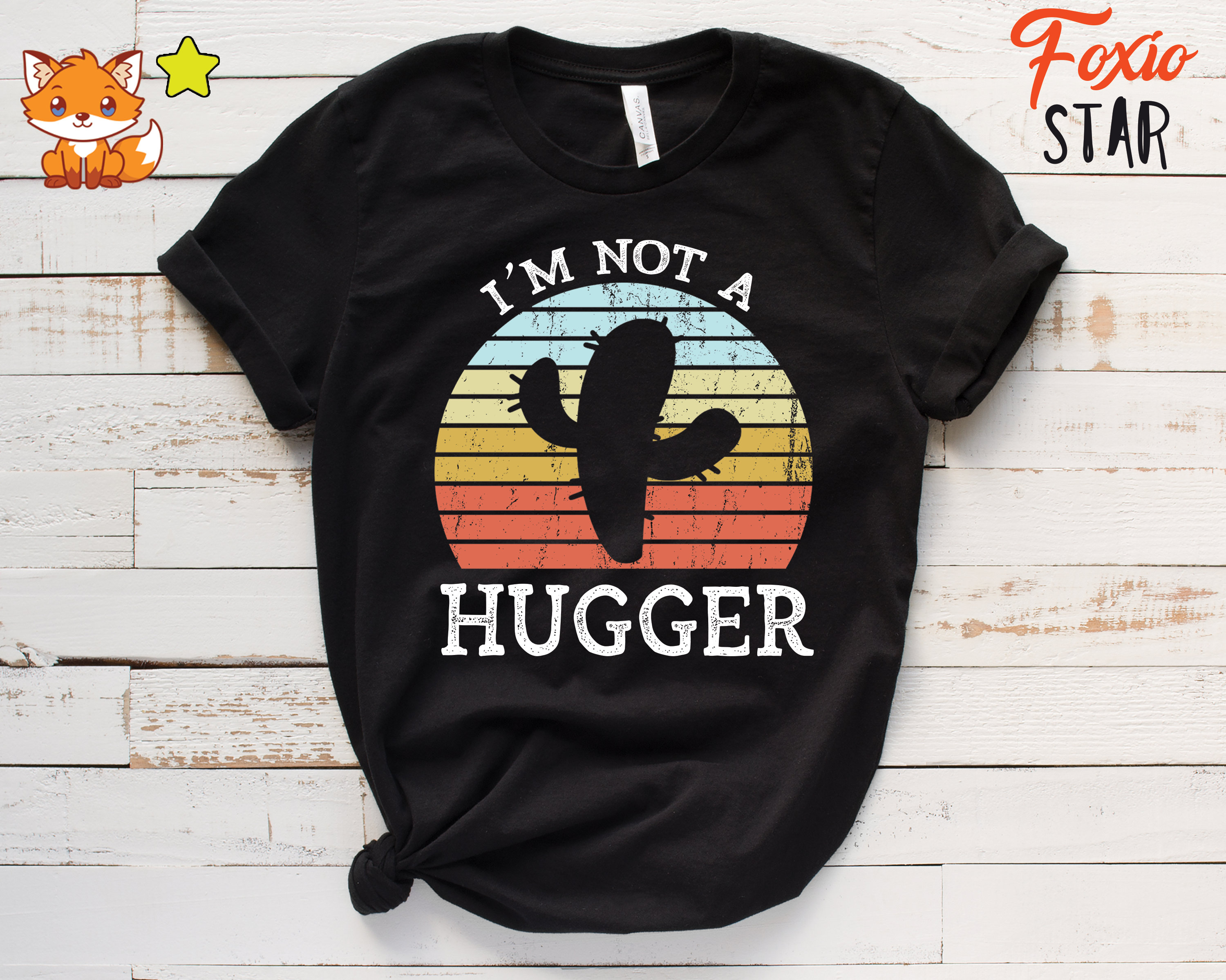 I'm Not A Hugger Not A Hugger Anti-hugger Funny Cactus - Etsy