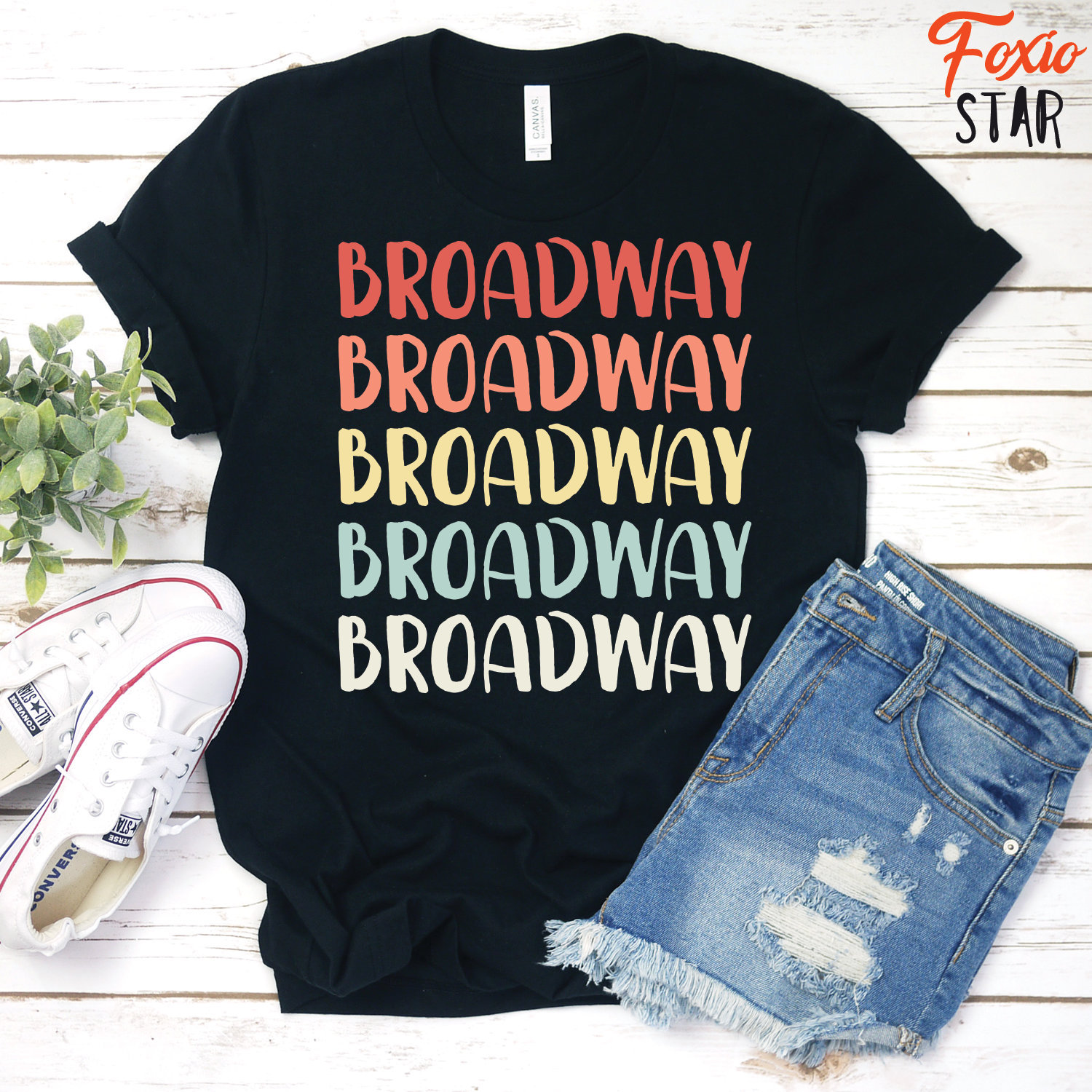 Broadway Vintage T-Shirt Theatre Shirt Theatre Gift | Etsy