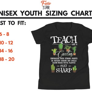 Teach Like A Cactus, Funny Teacher Appreciation Week Gift, Cactus Lover ...