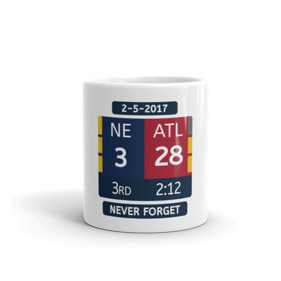 New England Patriots 3 Atlanta Falcons 28 NFL Super Bowl Funny - Etsy