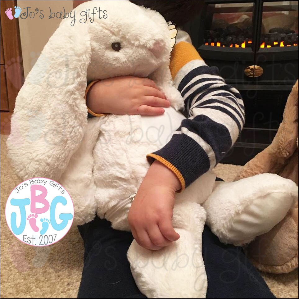 Personalised Bunny Rabbit Teddy Bear Embroidered Birthday | Etsy