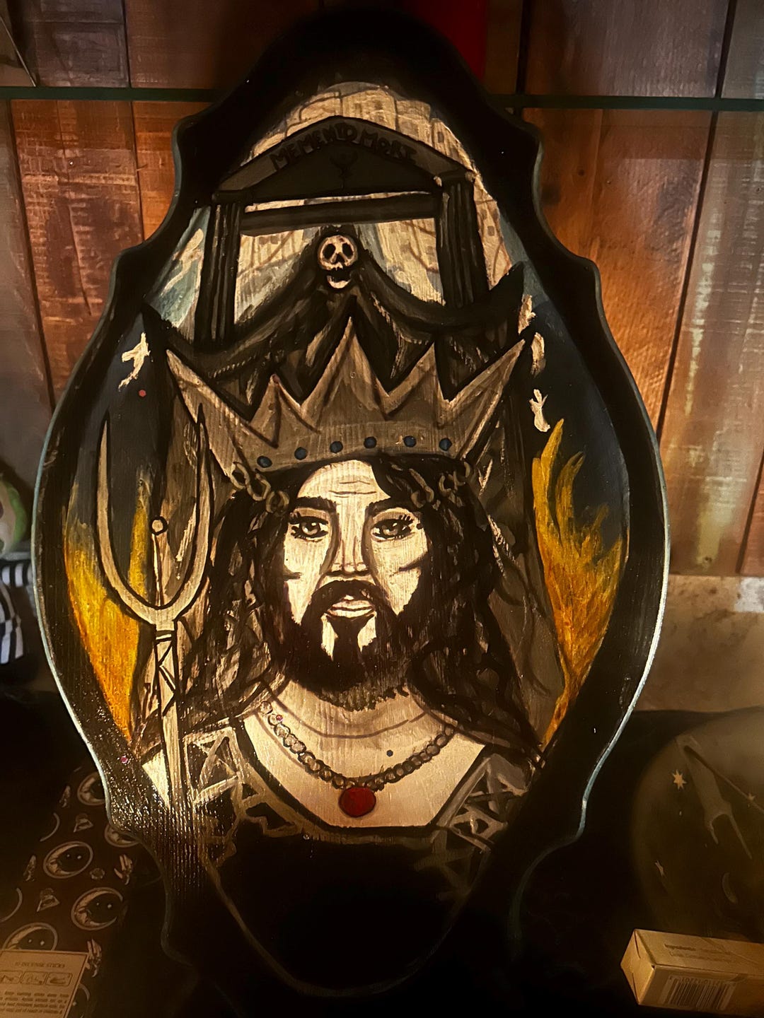 Hades Greek God of the Underworld Portrait - Etsy
