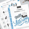 Pen Calligraphy Printable Worksheets for Beginners, a Complete Guide Aa ...