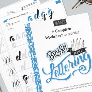 Pen Calligraphy Printable Worksheets for Beginners, a Complete Guide Aa ...