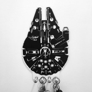 Star Wars - Millennium Falcon Cut File Format in Svg, Eps, Png, Dxf and ...