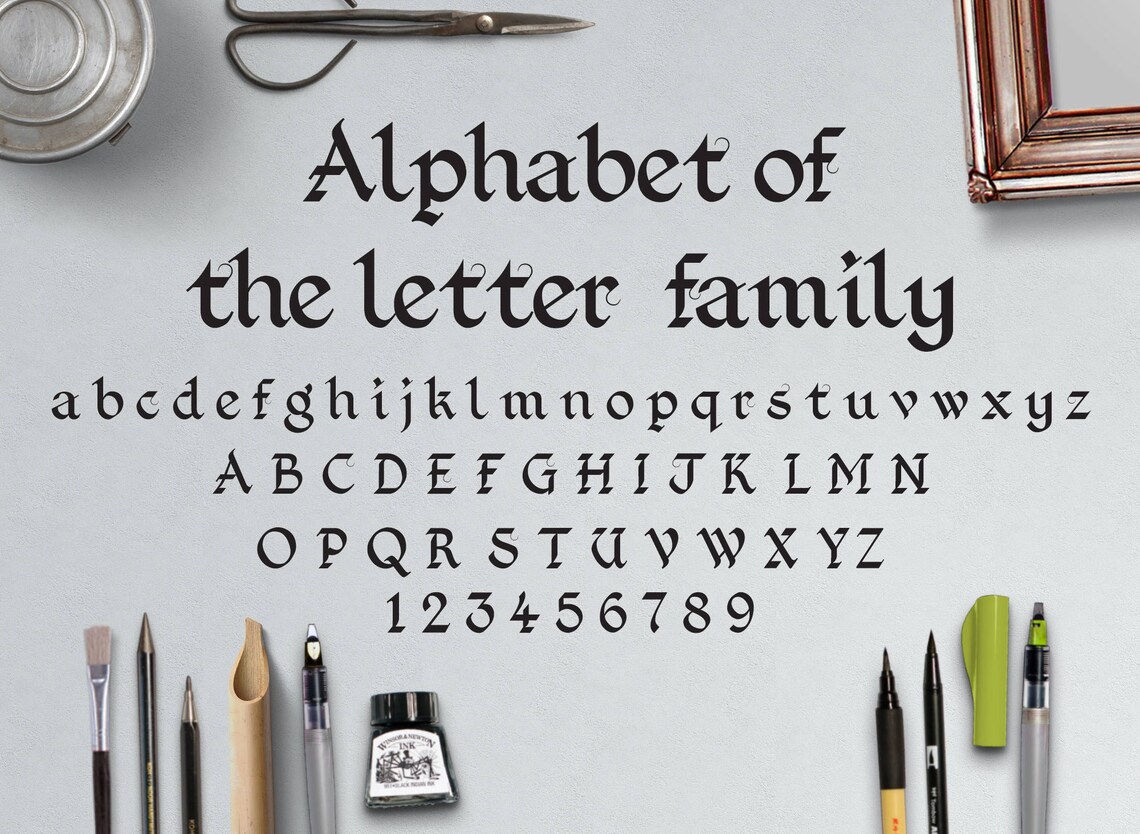 Pen Calligraphy Printable Worksheets a Complete Guide Aa-zz - Etsy