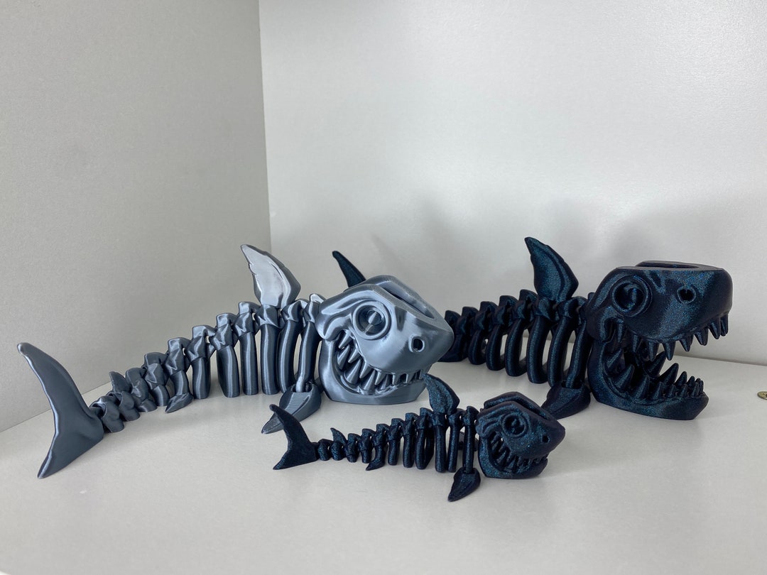 Flexible Skeleton Shark - Flexi Factory - Etsy