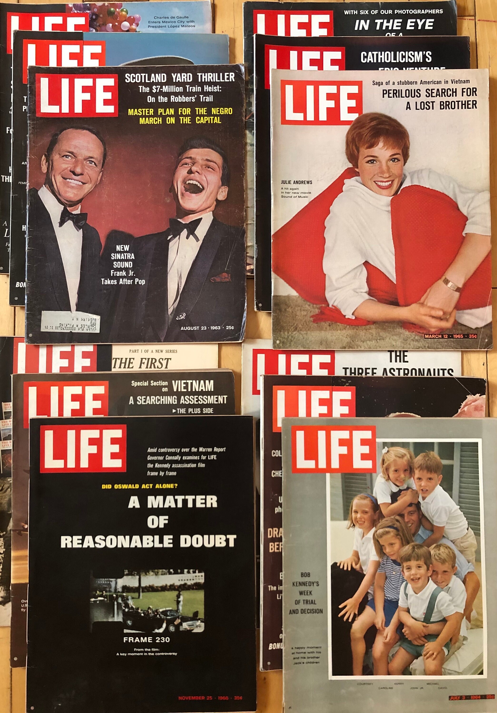 Life Magazine Covers 1960s