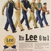 Lee Jeans 1946 Print Ad Vintage Lee Work Clothes 102846 - Etsy
