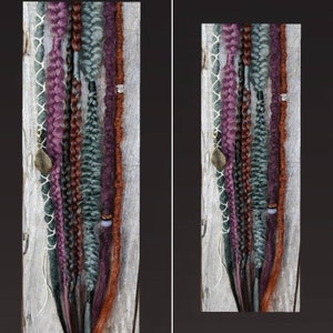 8 SE Braids Accent Set Mixed Puffy Fishtail Box Braids. - Etsy