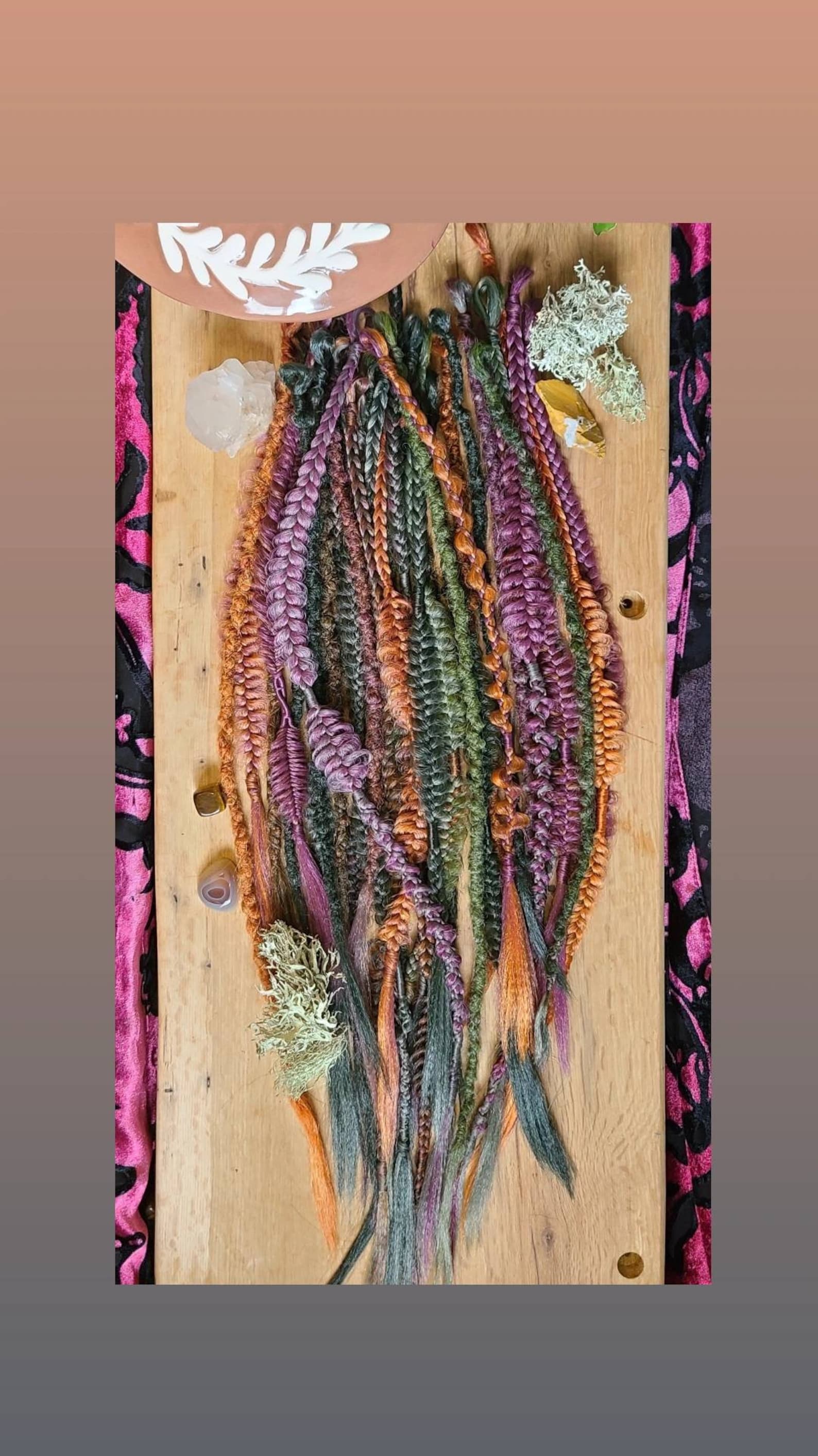 Braids Accent Set of 3 Mixed Puffy Fishtail Box Mixed - Etsy