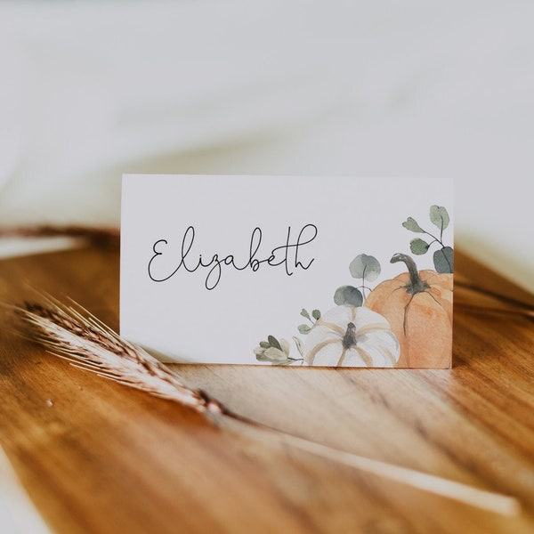 Thanksgiving Place Cards - Etsy