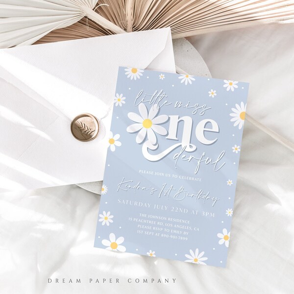 Bluey Daisy Birthday Invitation - Etsy