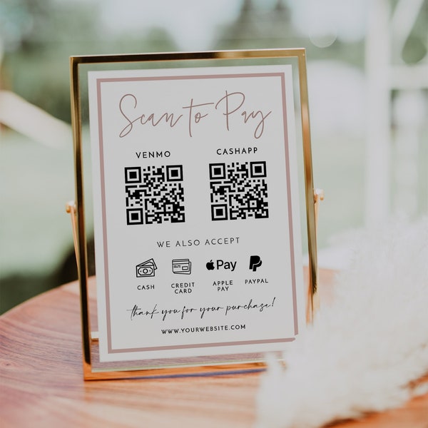 Payment Method Sign - Etsy