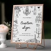 Hand Drawn Welcome Sign, Fun Whimsical Wedding Welcome Template, Trendy ...