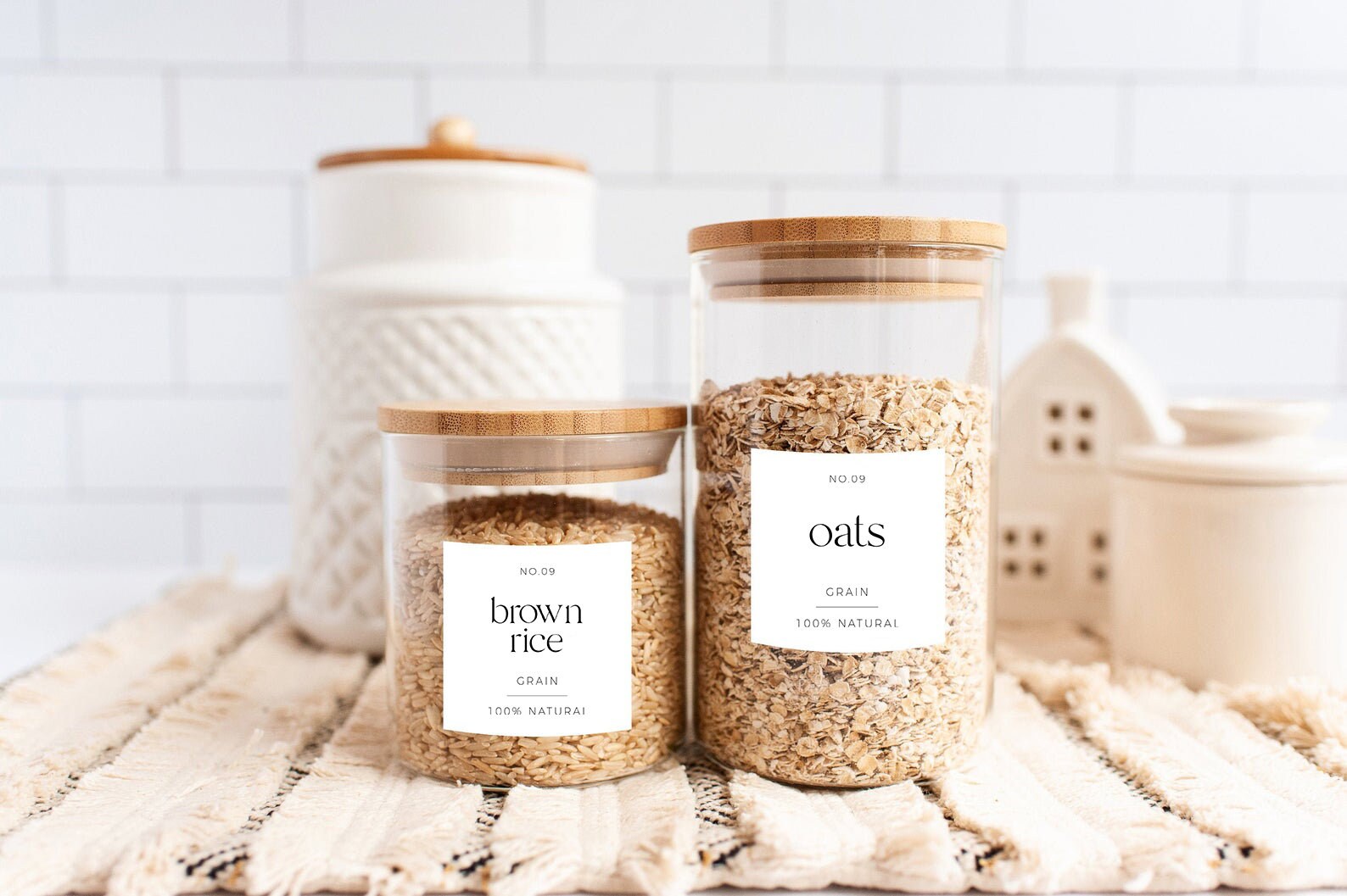Pantry Label Template Editable Pantry Labels Modern - Etsy