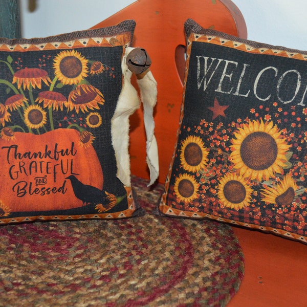 Primitive Pillow - Etsy