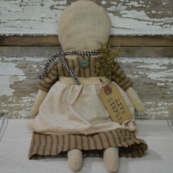 Flour Sack Dolls - Etsy