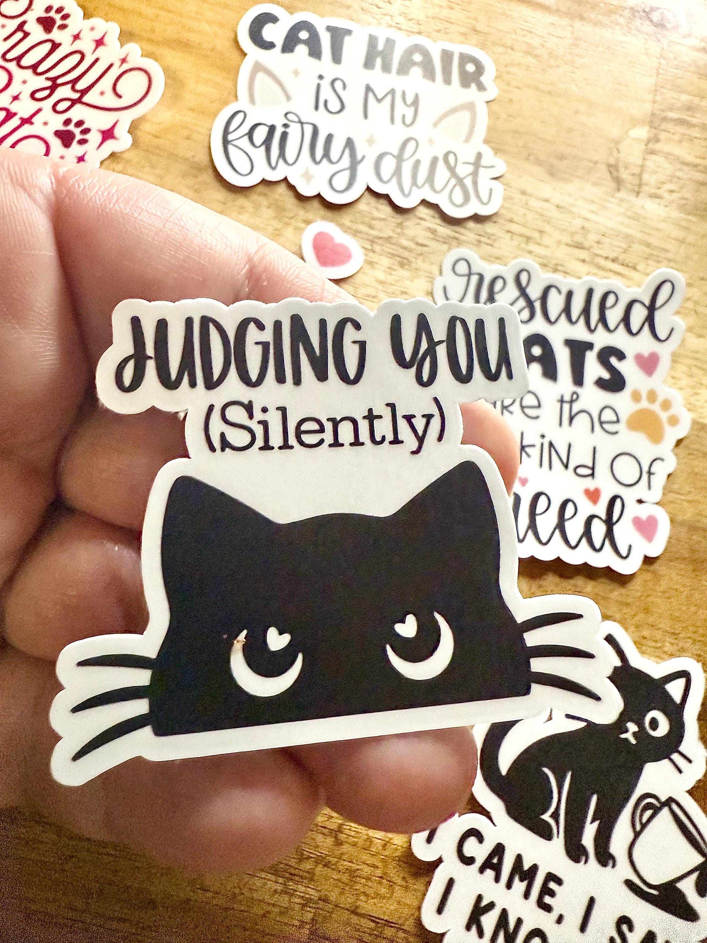 Cat Lover Stickers – Waterproof & Scratch Proof – Choose Your Bundle ...