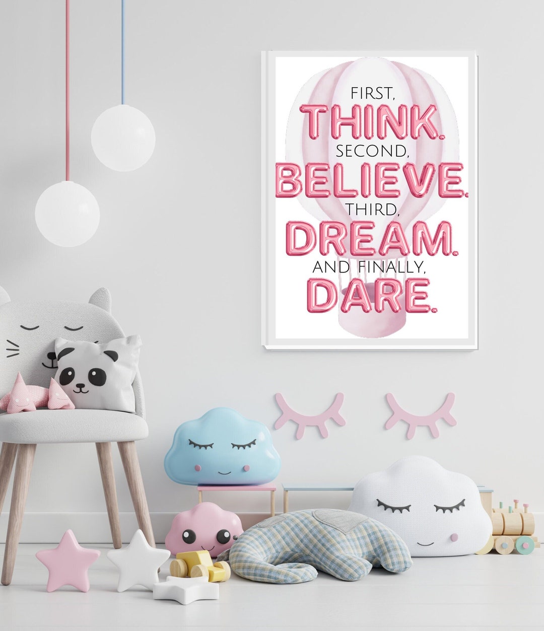 Digital Download, First Think, Nursery Wall Art, Nursery Prints ...