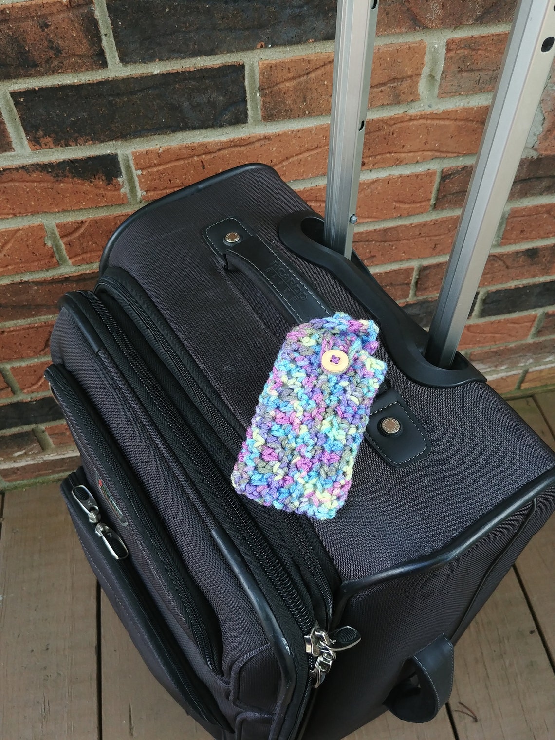 Pastels Luggage Tag, Baggage Tag, Overnight Bag Tag, Duffel Bag Tag ...