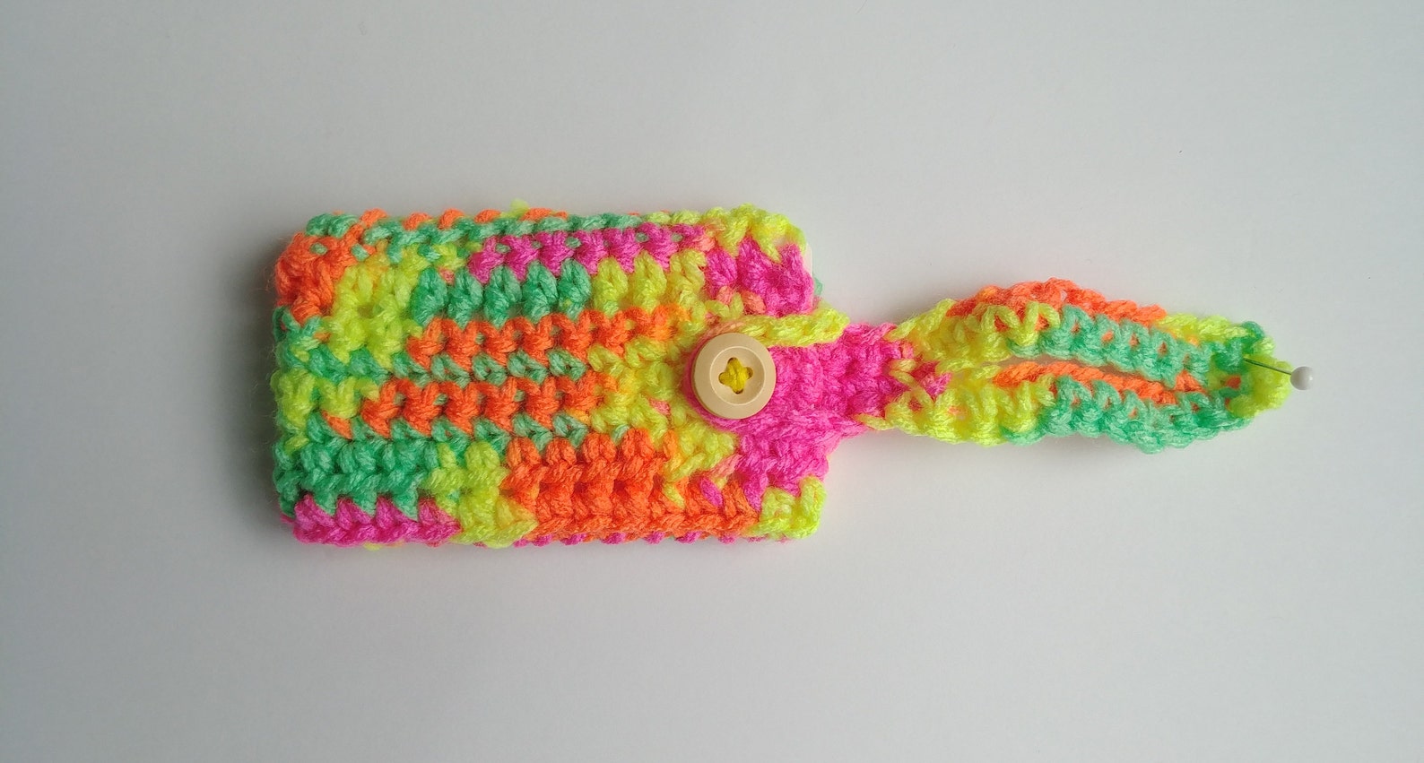 90's Neon Luggage Tag, Baggage Tag, Overnight Bag Tag, Duffel Bag Tag ...