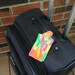 90's Neon Luggage Tag, Baggage Tag, Overnight Bag Tag, Duffel Bag Tag ...