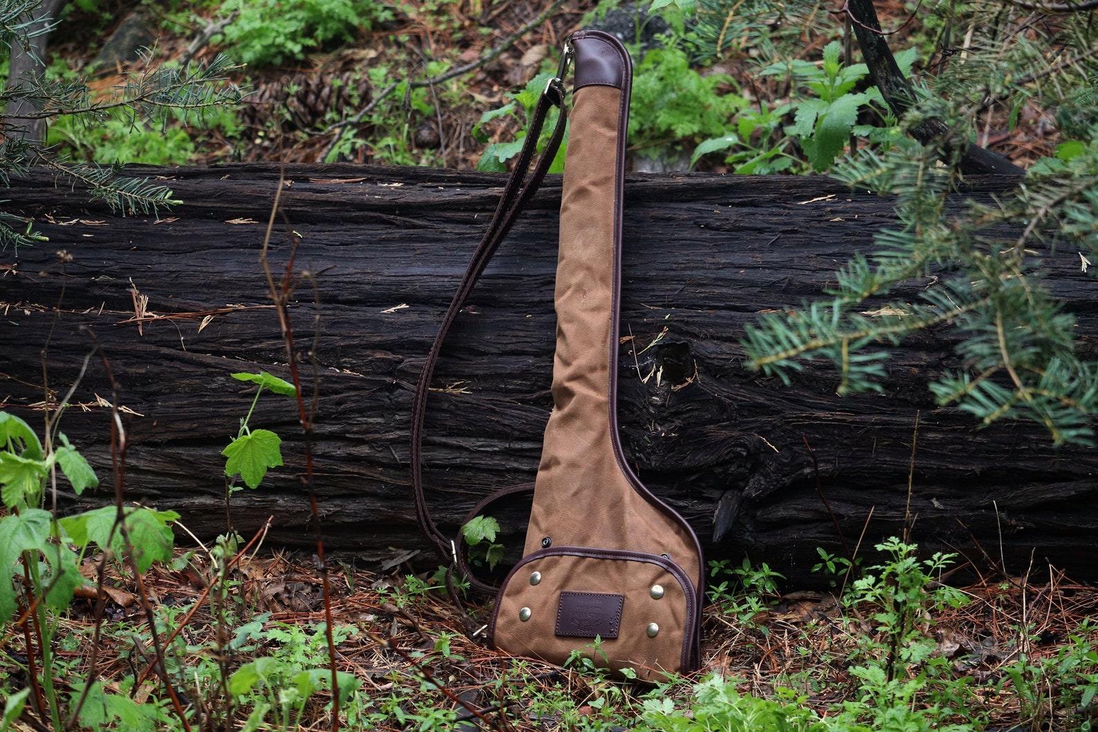 Leather & Waxed Canvas Axe Carry Case and Shoulder Bag - Etsy Australia