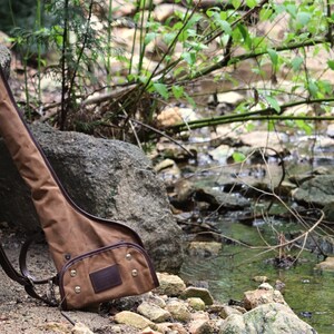 Leather & Waxed Canvas Axe Carry Case and Shoulder Bag - Etsy