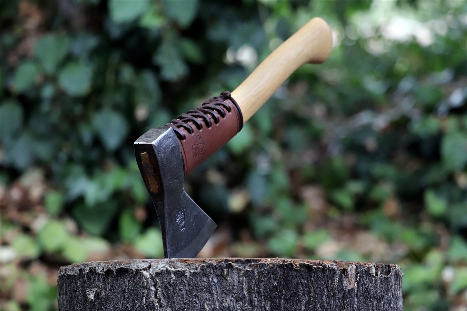 Leather Handle Guard and Protector - Axe Collar and Hatchet Collar ...