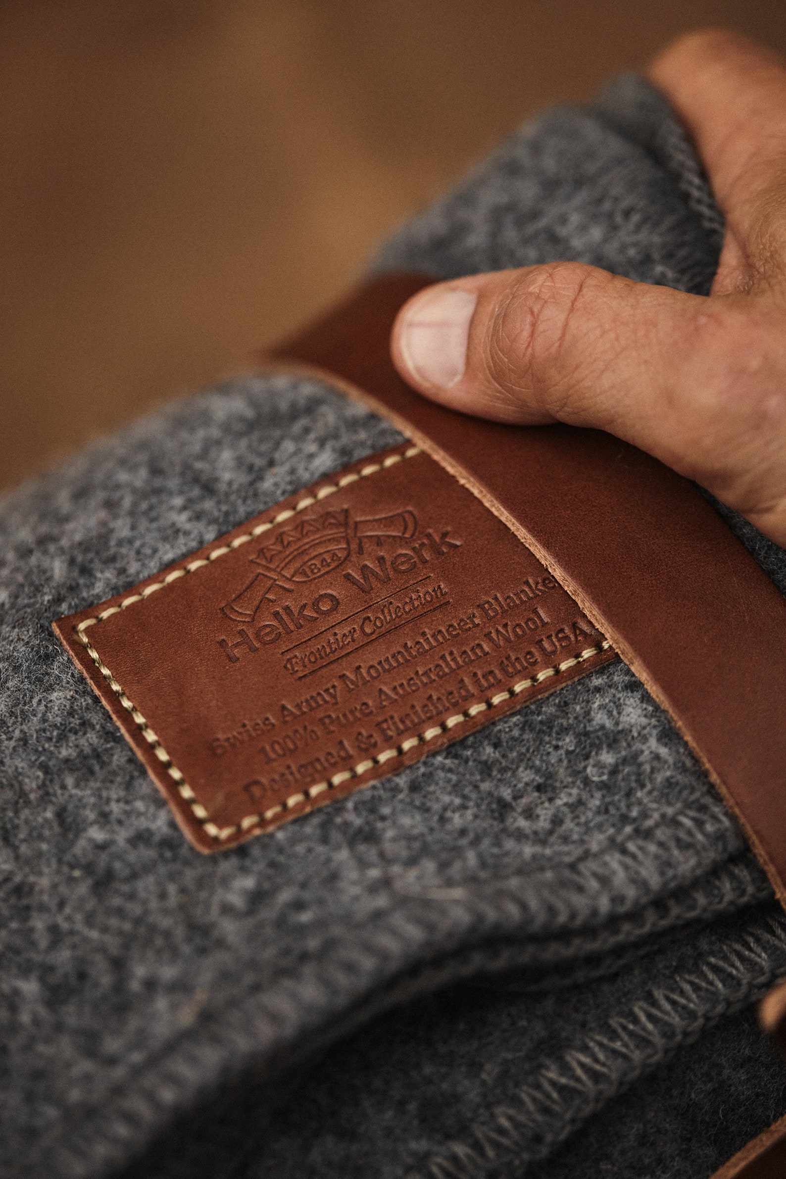 Helko Werk Swiss Army Mountaineer Blanket 100% Australian - Etsy