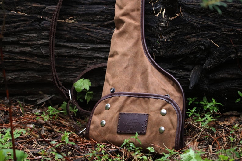 Leather & Waxed Canvas Axe Carry Case and Shoulder Bag - Etsy Australia