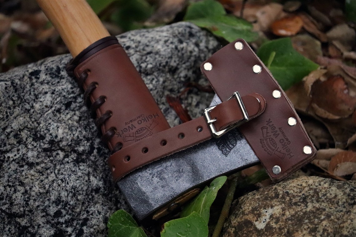 Leather Axe Sheath Various Sizes - Etsy