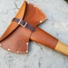 Full Cover Double Bit Leather Axe Sheath - Etsy