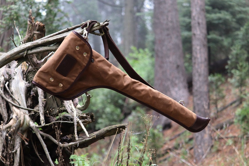 Leather & Waxed Canvas Axe Carry Case and Shoulder Bag | Etsy