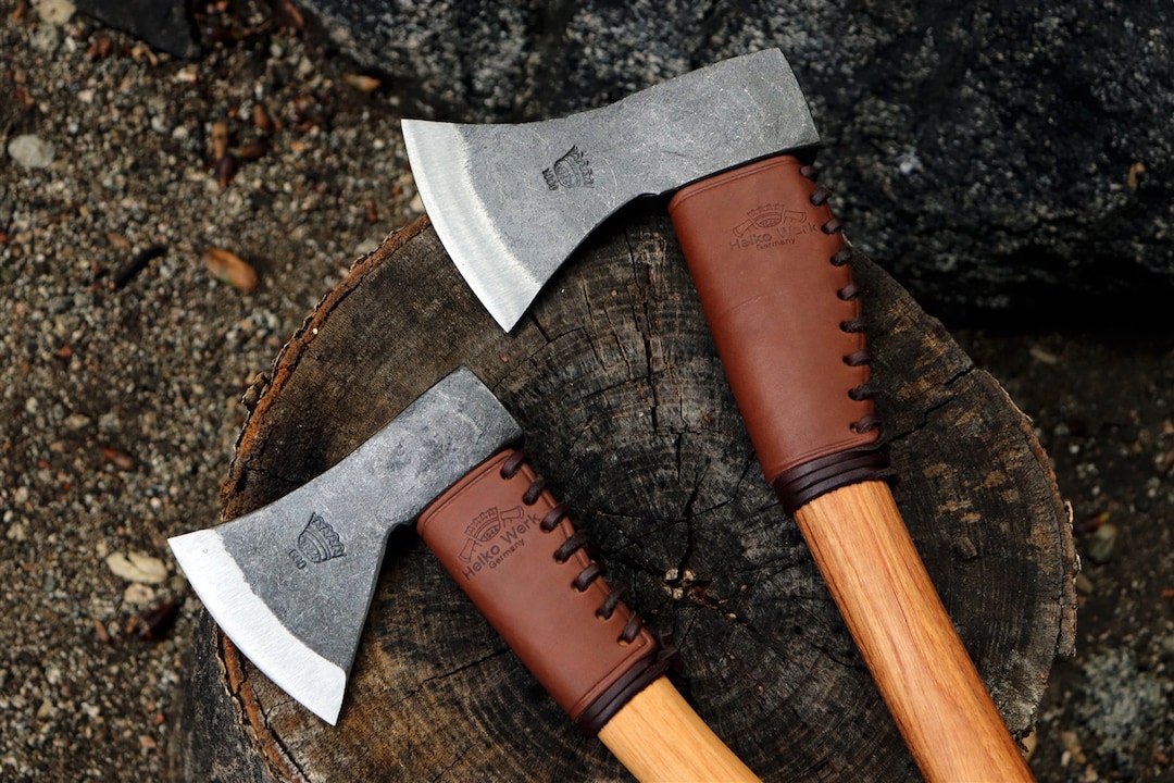 Leather Handle Guard and Protector - Axe Collar and Hatchet Collar ...