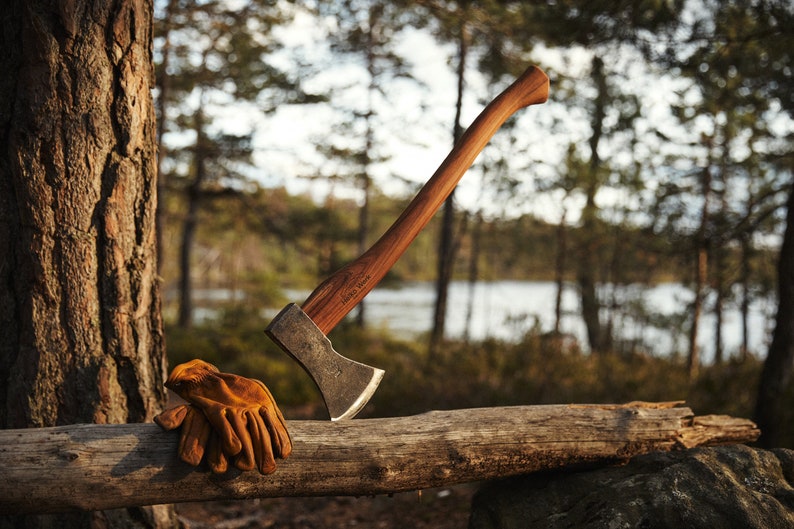 Helko Werk Traditional Black Forest Woodworker Axe - Etsy