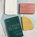 Color Block Wedding Invitation Set Invitation RSVP and - Etsy