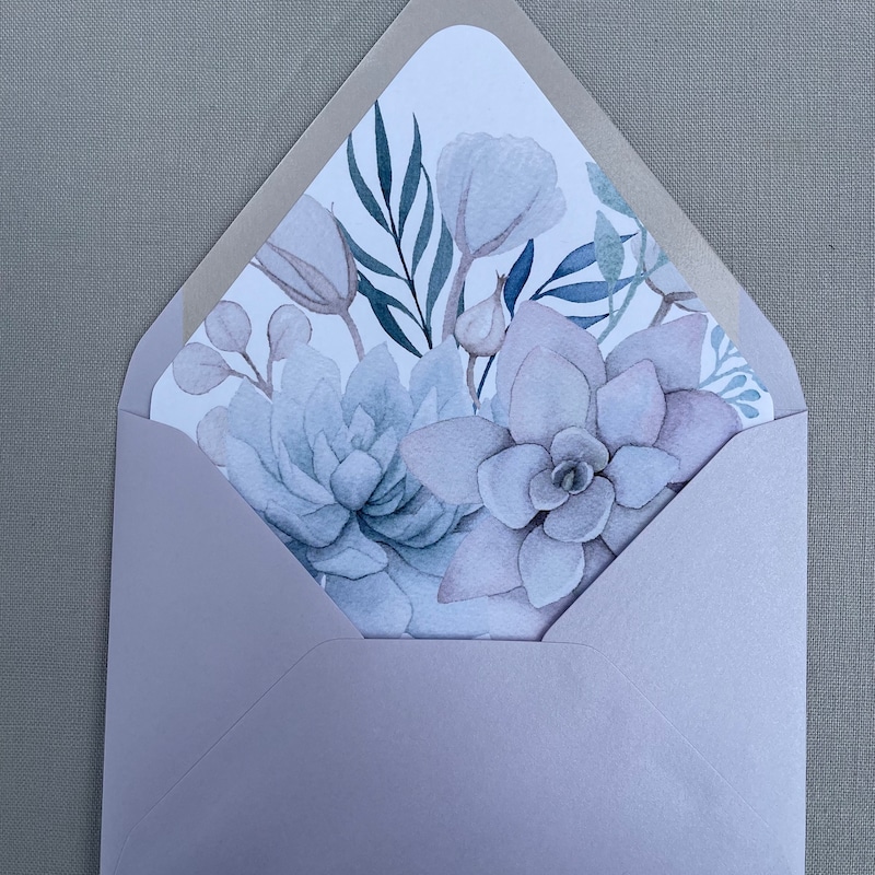 Custom Envelope Liners - Etsy