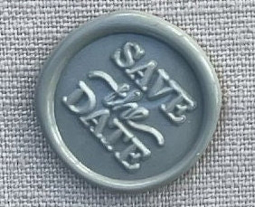 Save the Date Wax Seal Stickers for Wedding Invitation Envelope ...