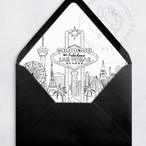 Custom Skyline Envelope Liners for Any Size Envelopes | Envelope Liner ...