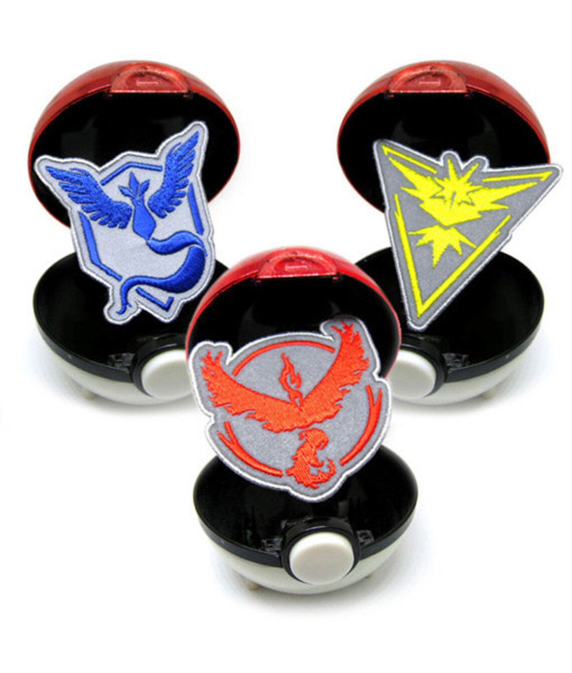 Pokemon Go Reflective Team Badges - Etsy