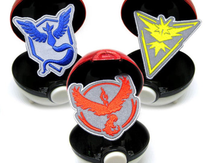 Pokemon Go Reflective Team Badges - Etsy Canada