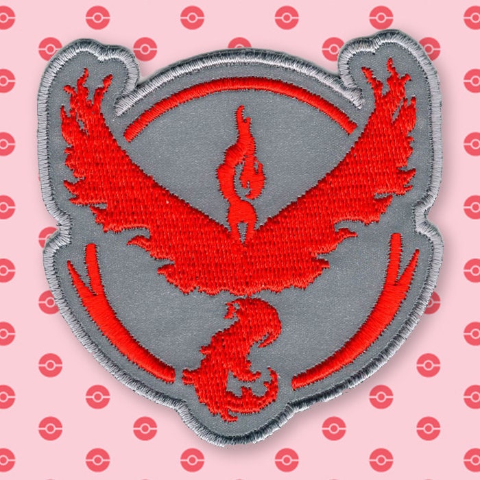 Pokemon Go Reflective Team Badges - Etsy
