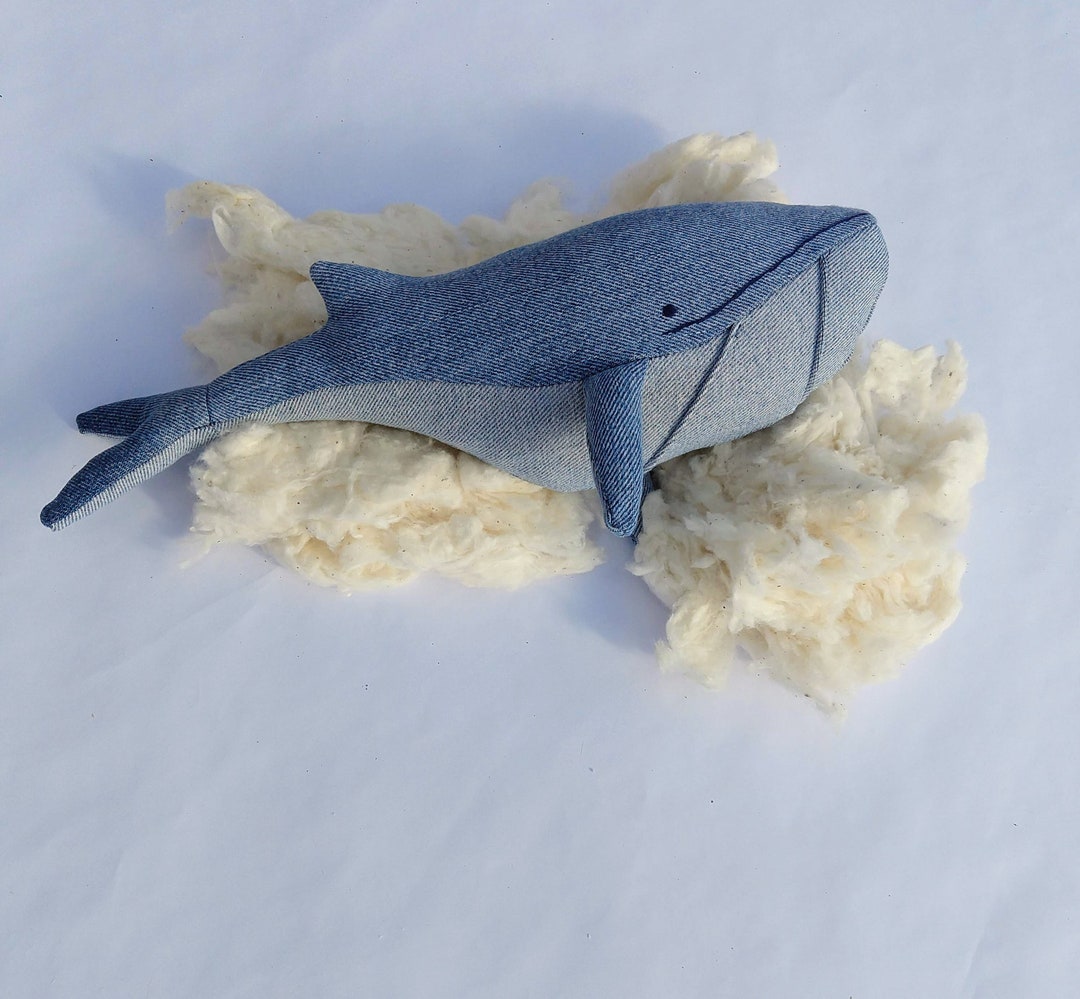 Organic Cotton Stuffed Nautical Sea Creatures | Dolphin, Whale, Shark ...