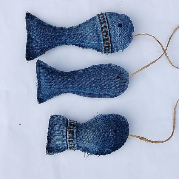 Denim Wall Hanging - Etsy