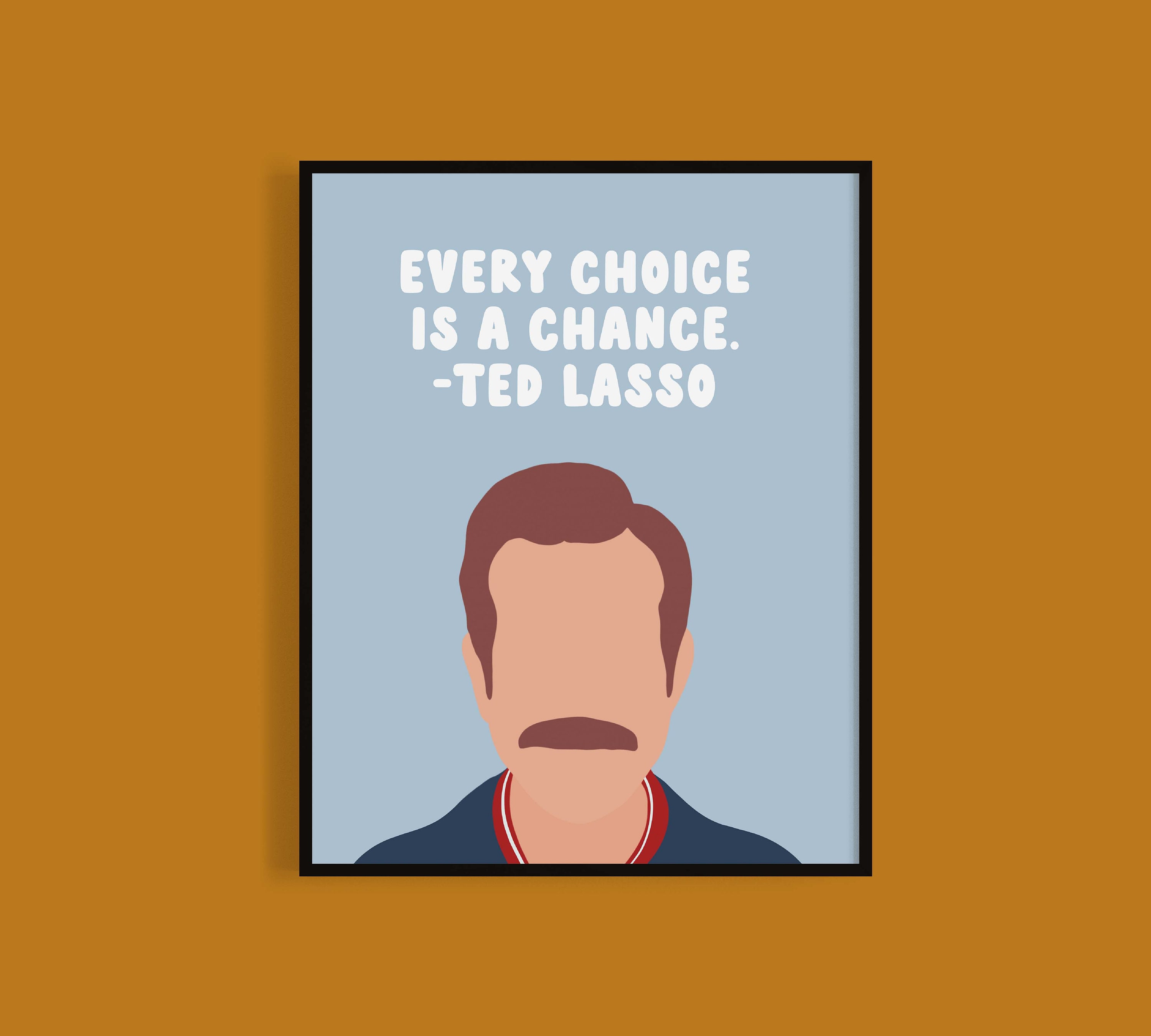 Quote Every Choice is a Chance Digital Art Print - Etsy